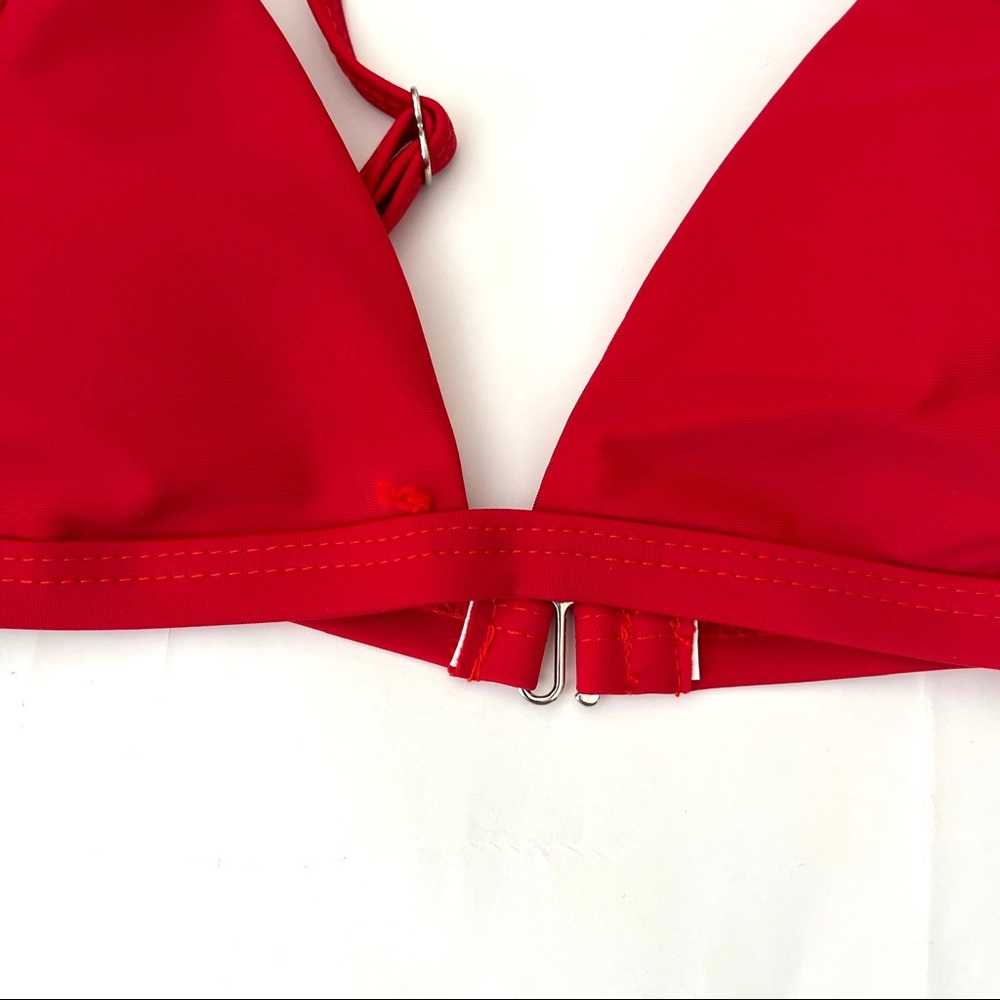 Swim Swimwear Bikini V-Bar Top Cheeky Brazilian High … - Gem